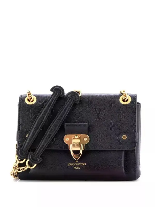LOUIS VUITTON Vavin Handbag Monogram Empreinte Leather Bb Crossbody Bag - Black