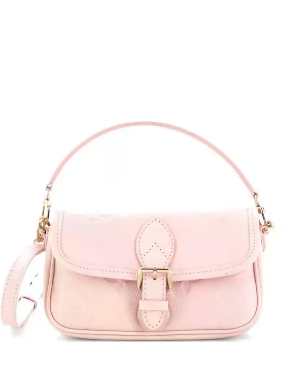 LOUIS VUITTON Monogram Empreinte Giant Diane Nm Shoulder Bag - Pink