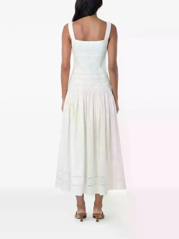 NICHOLAS Lattice-trim Sleeveless Top