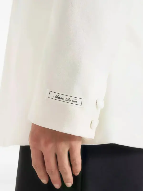 Manière De Voir Emy Shawl-collar Blazer
