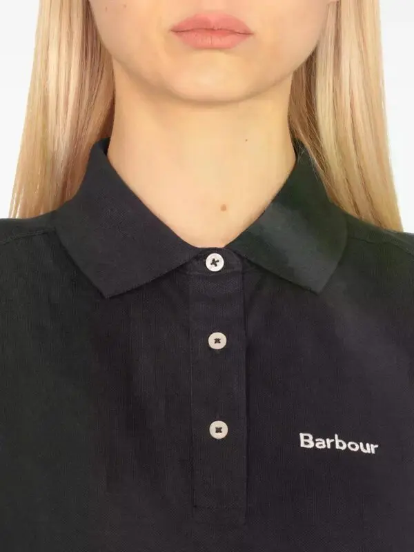 Barbour Three-button Sleeveless Polo Shirt