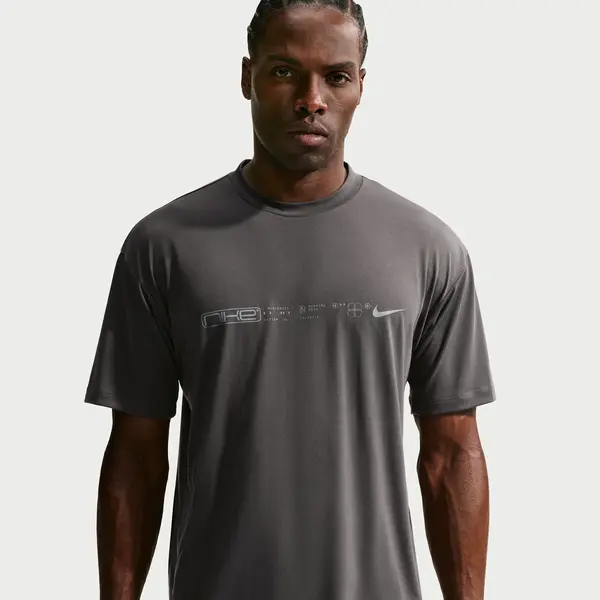 Nike Dri-fit Graphic Short-sleeve Running Top