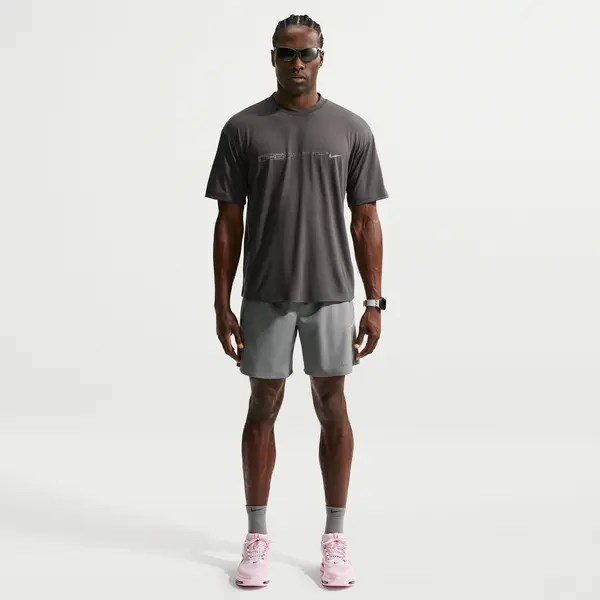 Nike Dri-fit Graphic Short-sleeve Running Top