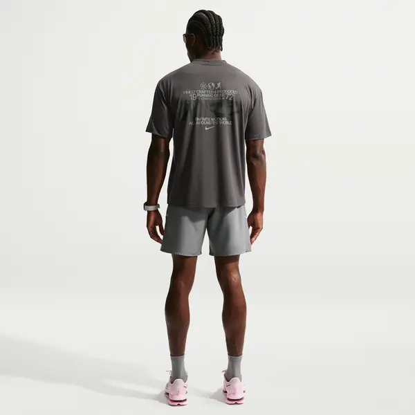 Nike Dri-fit Graphic Short-sleeve Running Top
