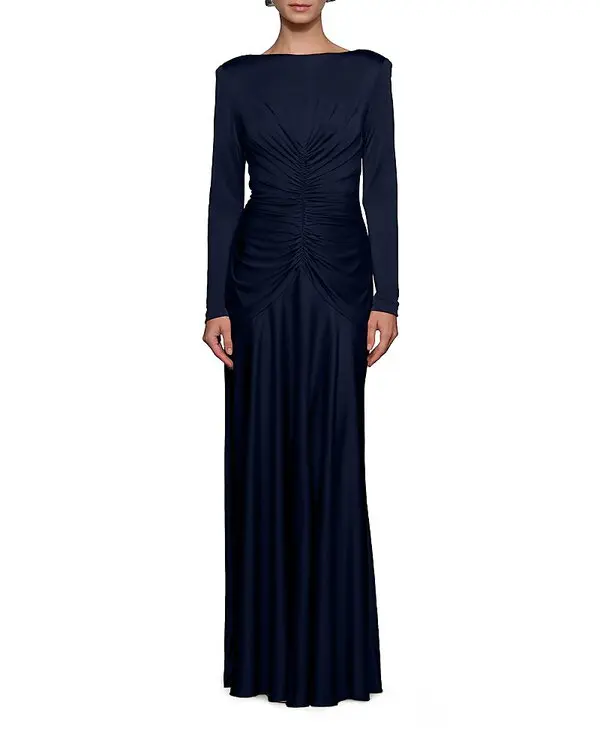 ET OCHS Thea Gown - Navy