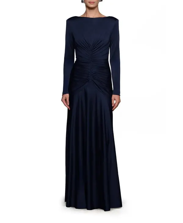 ET OCHS Thea Gown - Navy