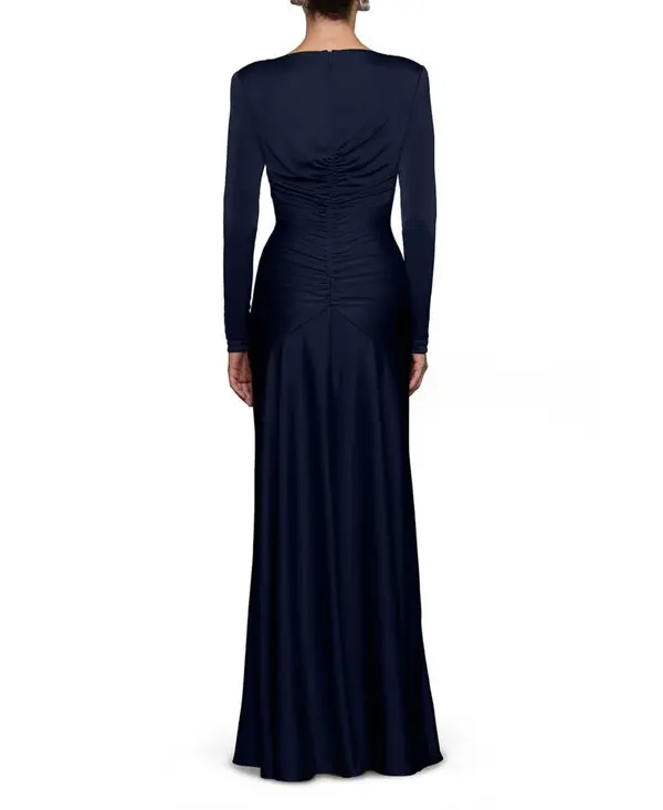 ET OCHS Thea Gown - Navy