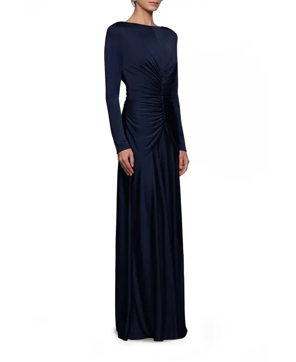 ET OCHS Thea Gown - Navy