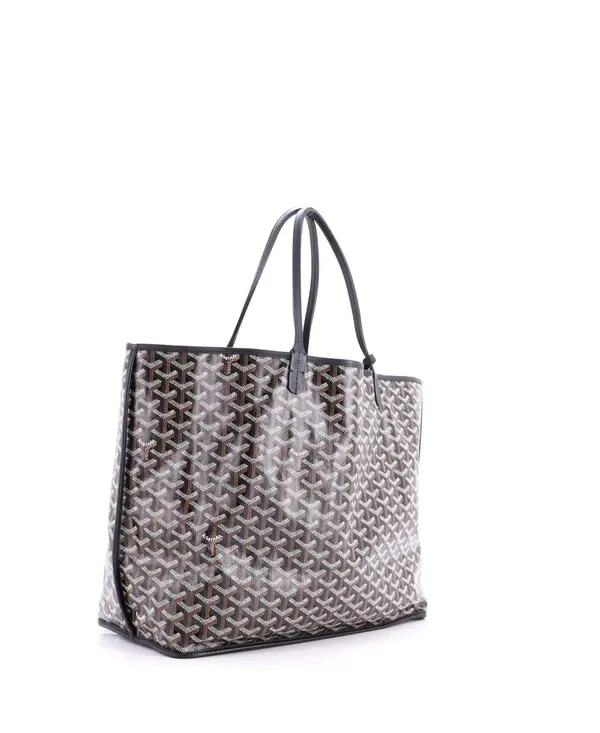 Goyard Pm Anjou Reversible Tote Coated Canvas - Black