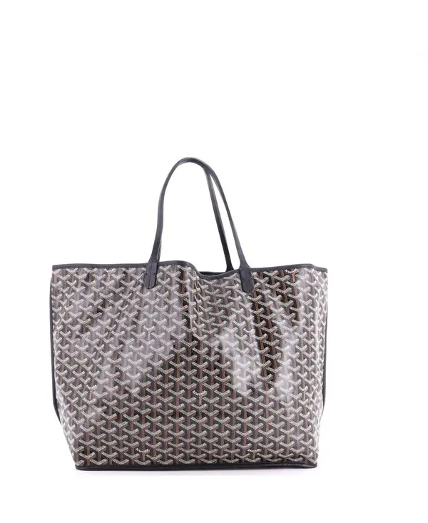 Goyard Pm Anjou Reversible Tote Coated Canvas - Black