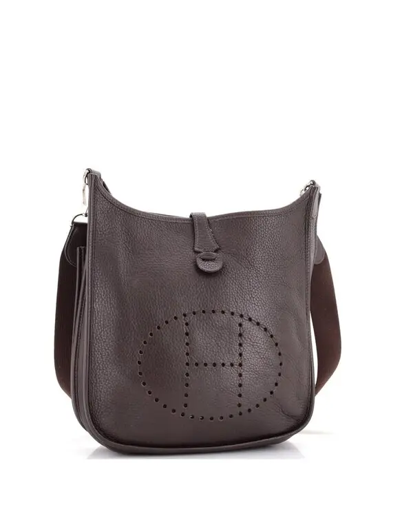 Hermès Pm Evelyne Bag Gen Ii Clemence - Brown