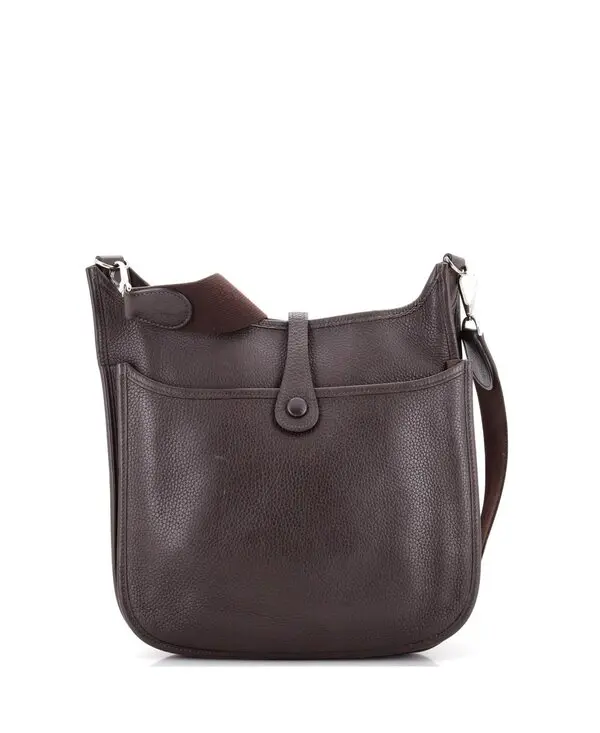 Hermès Pm Evelyne Bag Gen Ii Clemence - Brown