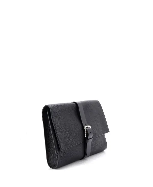 Hermès 29 Etriviere Ii Folder Pouch Togo - Black