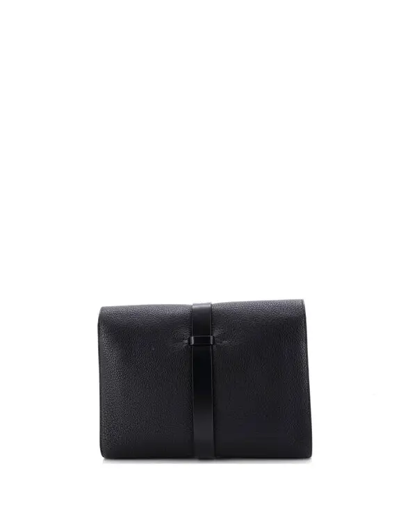 Hermès 29 Etriviere Ii Folder Pouch Togo - Black