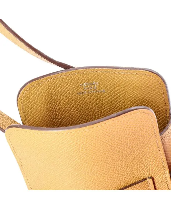 Hermès Hermesway Phone Case Crossbody Bag Epsom - Brown