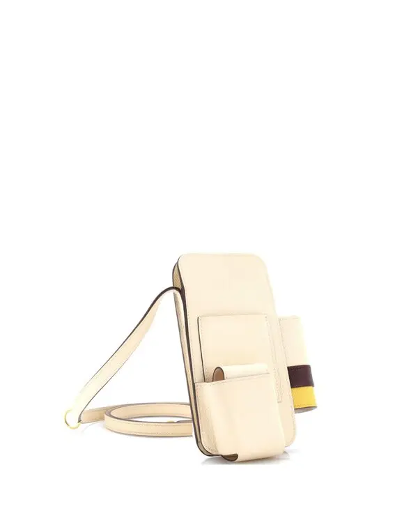 Hermès Hermesway Phone Case Crossbody Bag Epsom - Neutral