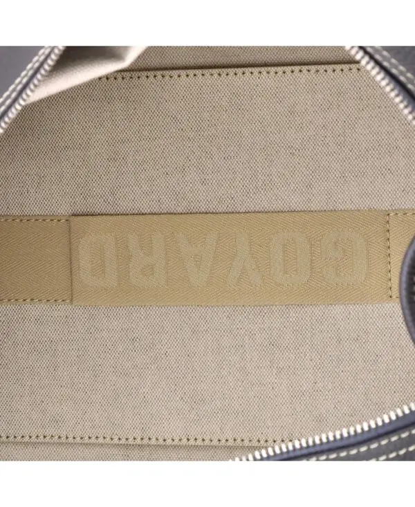 Goyard Pm Hardy Pet Carrier Coated Canvas - Gray