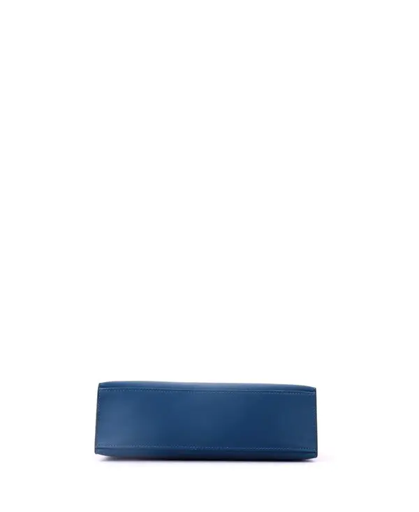 Hermès Kelly Pochette Swift - Blue