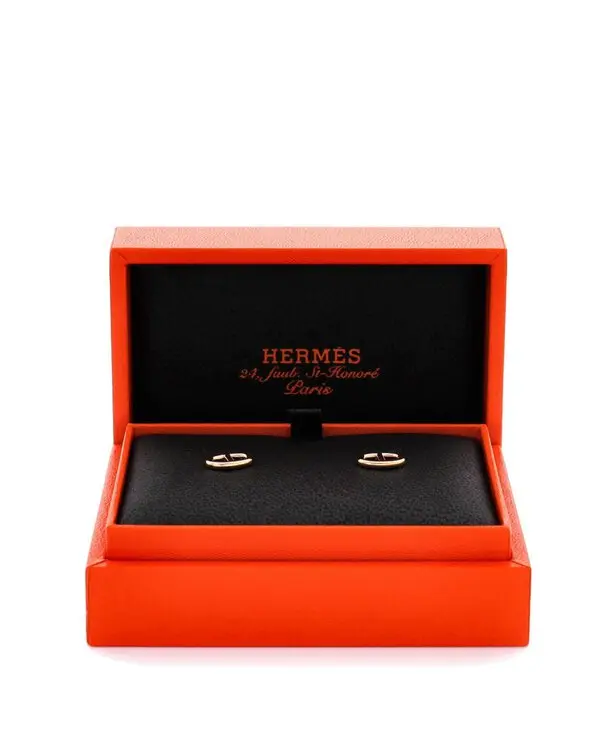 Hermès Very Small Farandole Stud Earrings 18k Rose Gold