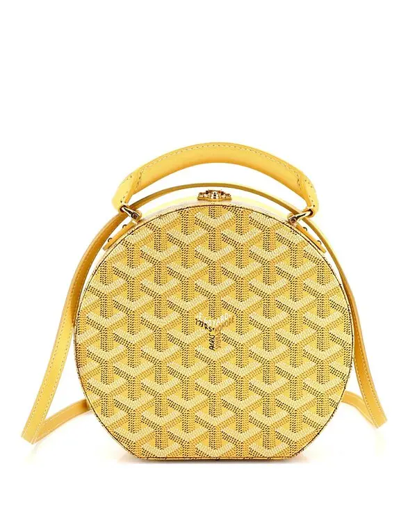 Goyard Alto Hatbox Bag Coated Canvas