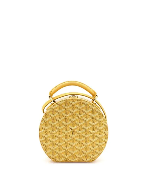 Goyard Alto Hatbox Bag Coated Canvas
