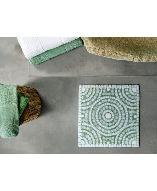 ABYSS & HABIDECOR Bysance Square Bath Rug Exclusive
