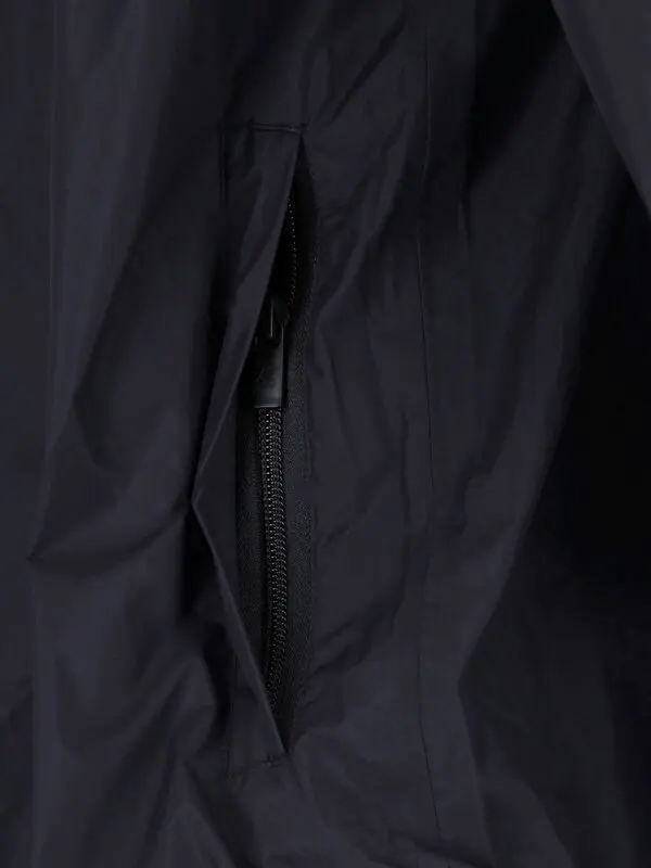 Play Comme Des Garcon X K-way Hooded Jacket - Black