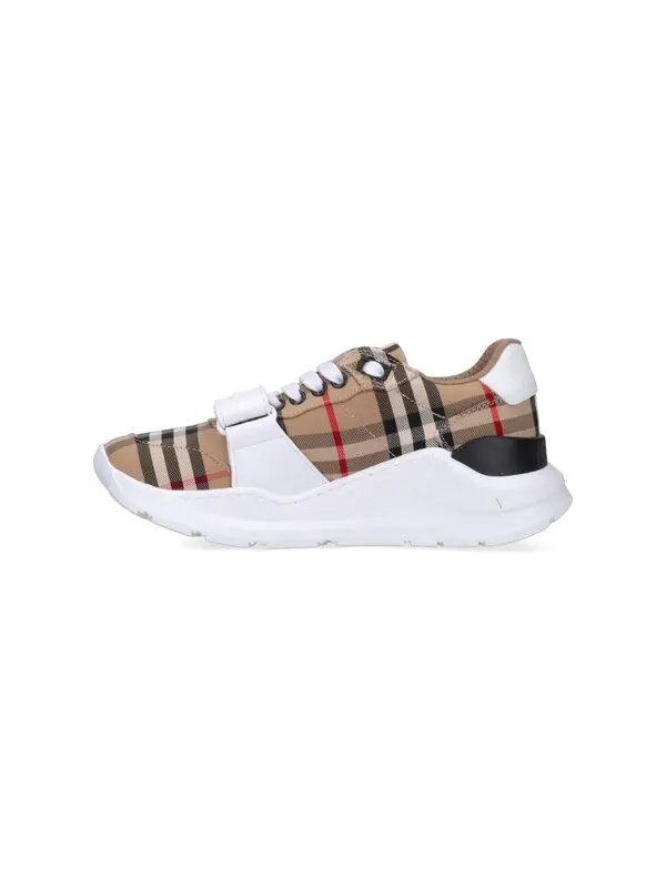 Burberry Vintage Check Fabric Sneakers