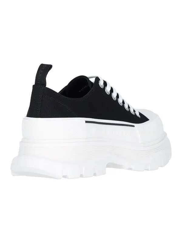 Alexander McQueen Tread Slick Sneakers - Black