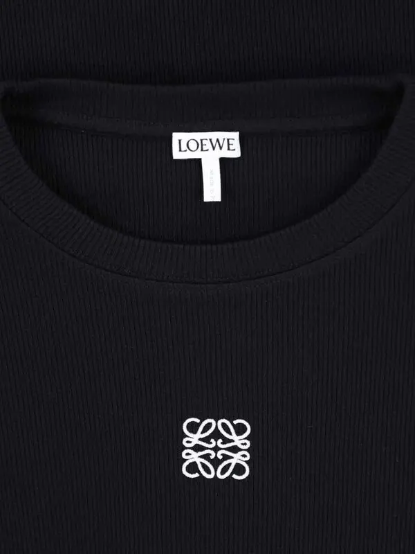 Loewe T-shirt "anagram - Black