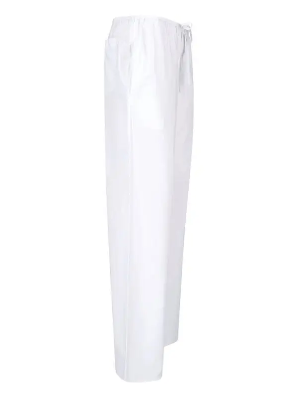Matteau Straight Leg Cotton Sweatpants - White