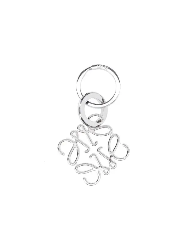 Loewe Anagram" Keychain - Silver