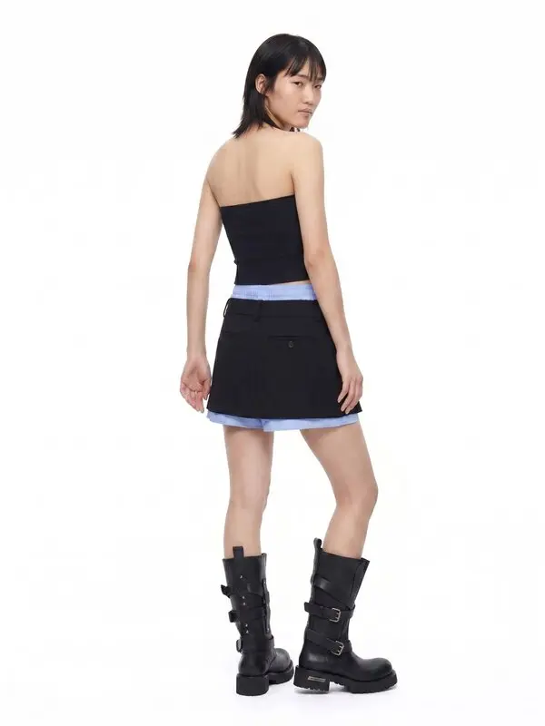 Alexander Wang Mini Logo Skort