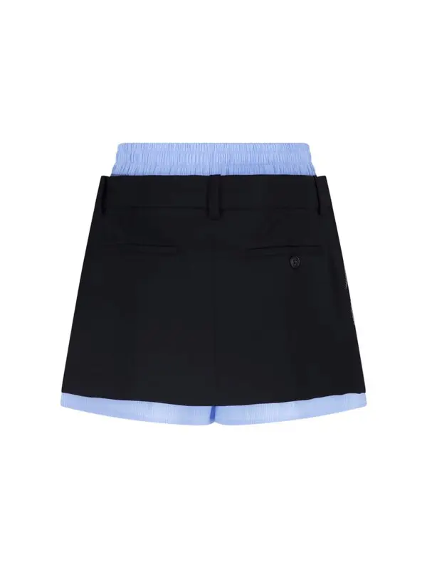 Alexander Wang Mini Logo Skort