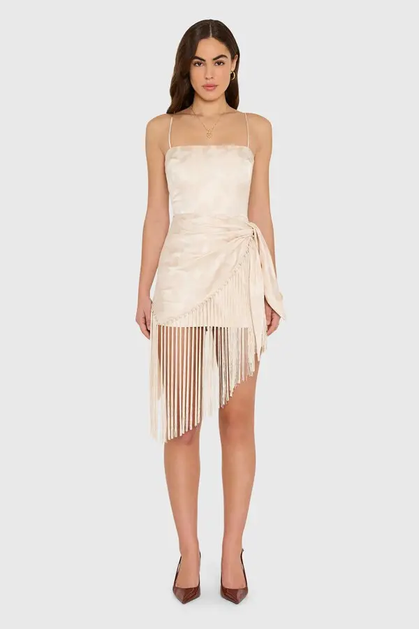 Amanda Uprichard Marrakesh Romper - Vanilla