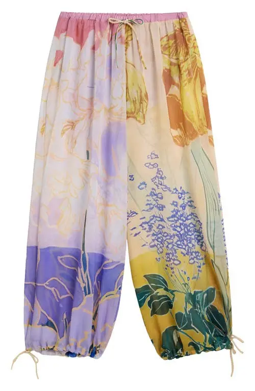 Desigual Floral Print Balloon Pants