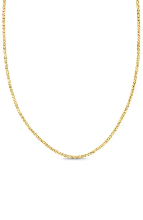 Bony Levy 14k Gold Wheat Chain Necklace - 14ky