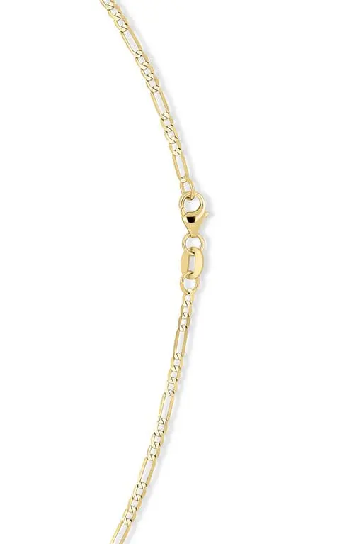 Bony Levy 14k Gold Figaro Chain Necklace