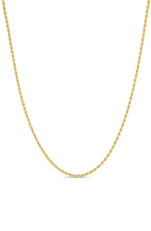 Bony Levy 14k Gold Rope Chain Necklace - 14k Yellow Gold