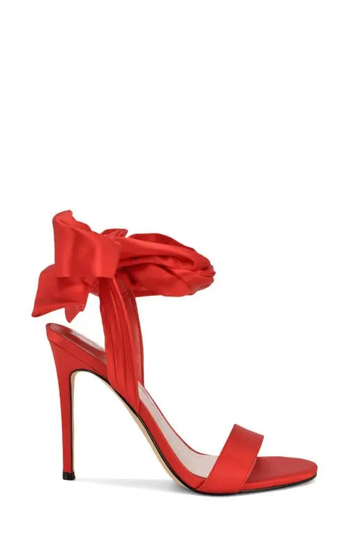 Nine West Monroe Ankle Wrap Sandal - Red