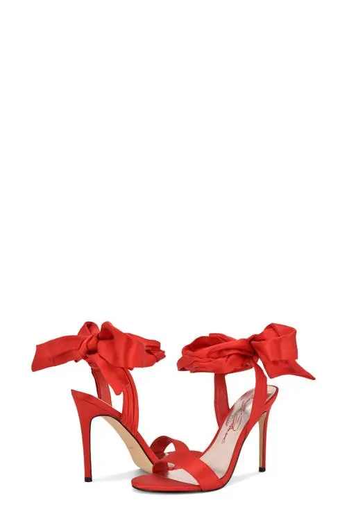 Nine West Monroe Ankle Wrap Sandal - Red