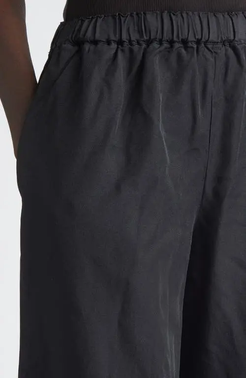 Comme Des Garçons Cropped Wide-leg Pants