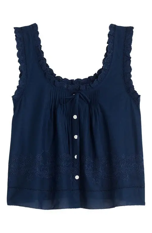 Madewell Embroidered Leah Top