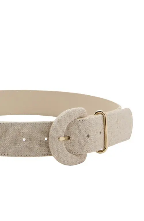 Mango Woven Cotton & Linen Belt