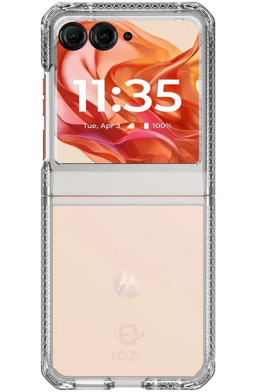 ITSKINS Hybrid_r Case For Motorola Razr - Clear