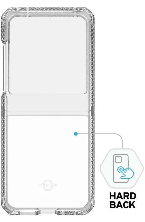ITSKINS Hybrid_r Case For Motorola Razr - Clear