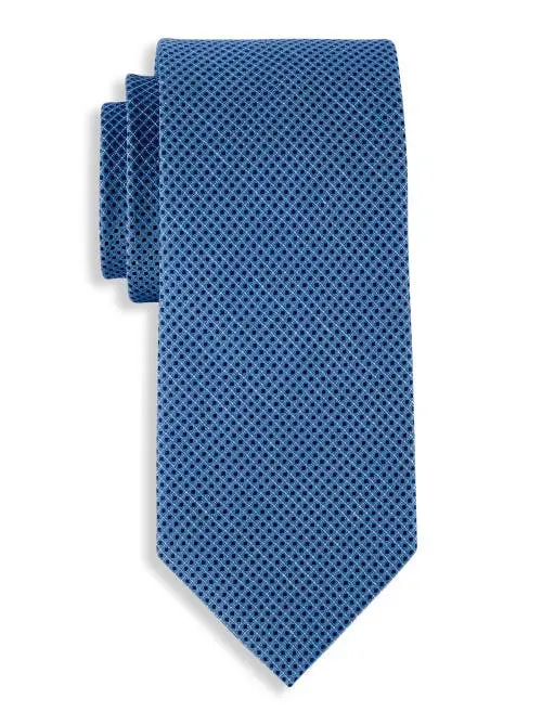 Michael Kors Micro Dot Neck Tie - Cobalt