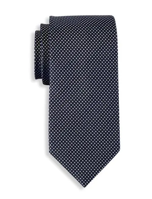 Michael Kors Micro Dot Neck Tie - Silver