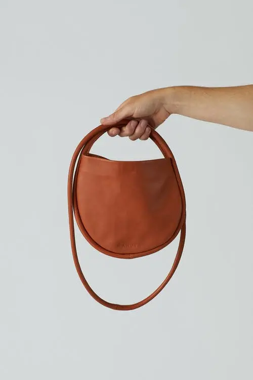 HARPER THE LABEL Mini Loop Bag - Saddle