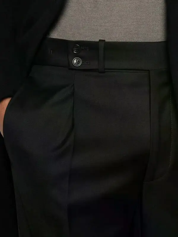 Tagliatore Tailored Trousers With Pleated Details